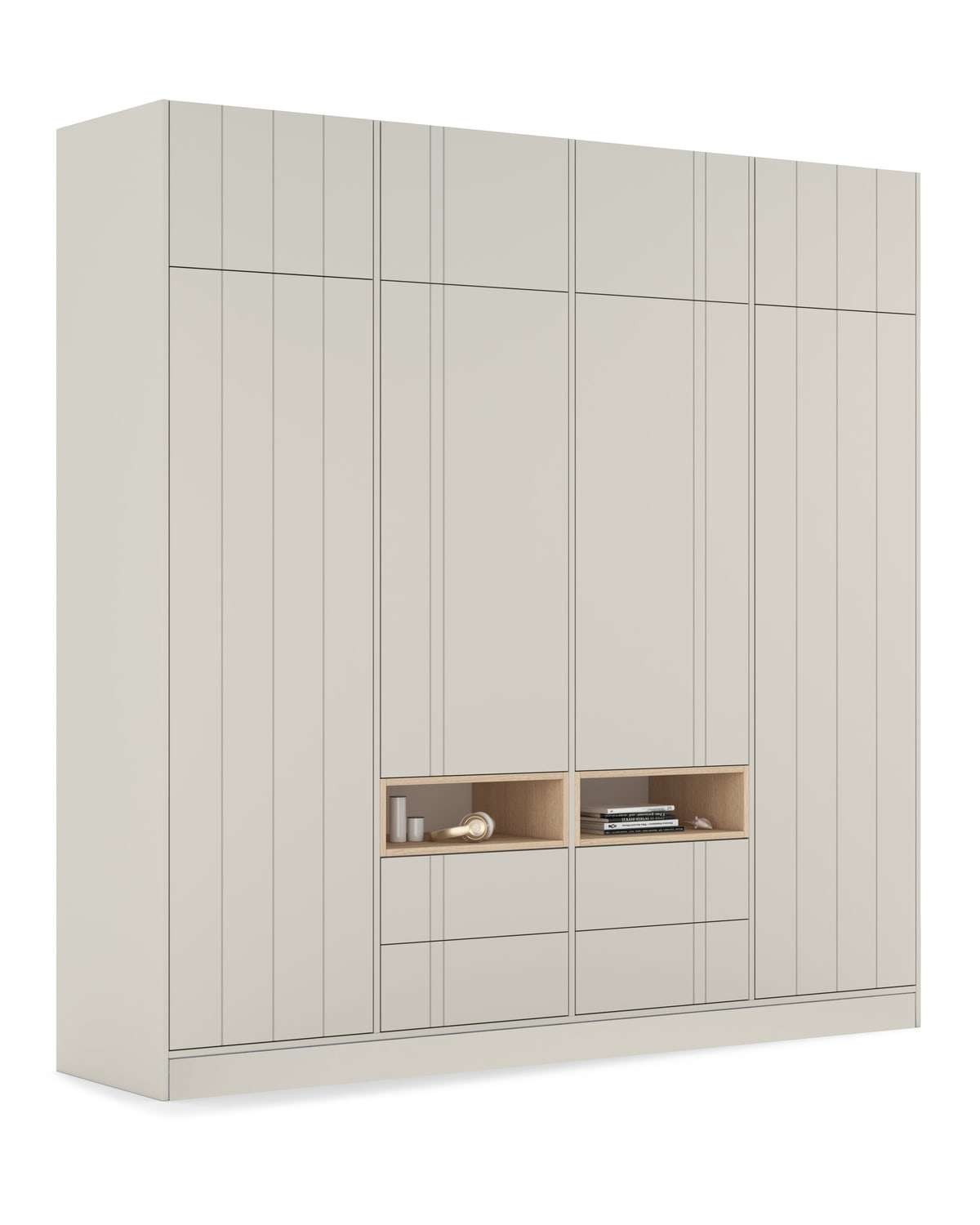 Riidekapp 240-4-60/240 Cashmere - Meblik